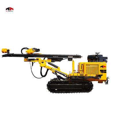 74kw Cummins Engine Dth Underground Drill Rig Rock Blasting Machine