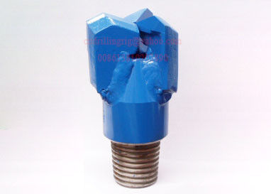 12" Forging 3 Wings Chevron Drag Bit With High Strength Flat PDC Cutter