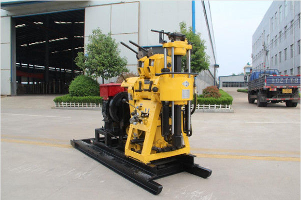 100m Multi Purpose Hydraulic Core Drilling Machine , Water Well ...