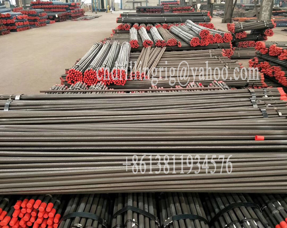 Tungsten Carbide Rock Drill Rods Integral Drill Steel Hexagonal Shank ...