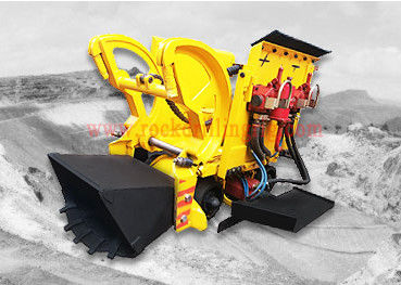 Pneumatic Air Rock Loading Machine 0.26 M3 Bucket Volume With Air Motor