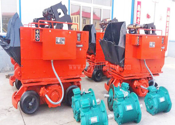 JC Z-17W Electric Motor Mining Mucker Machine 0.85m / S Working Speed