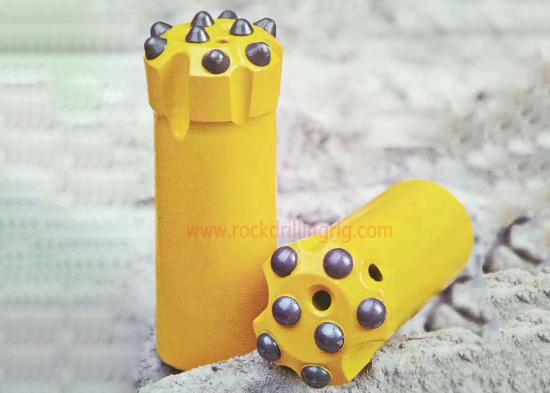 R32 T38 T51 Rock Drill Bits Thread Button Bits Forging Processing ...