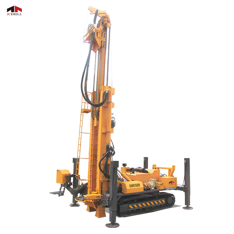 Fully Hydraulic Down the Hole Track Mounted Water Well Drilling Rig ...