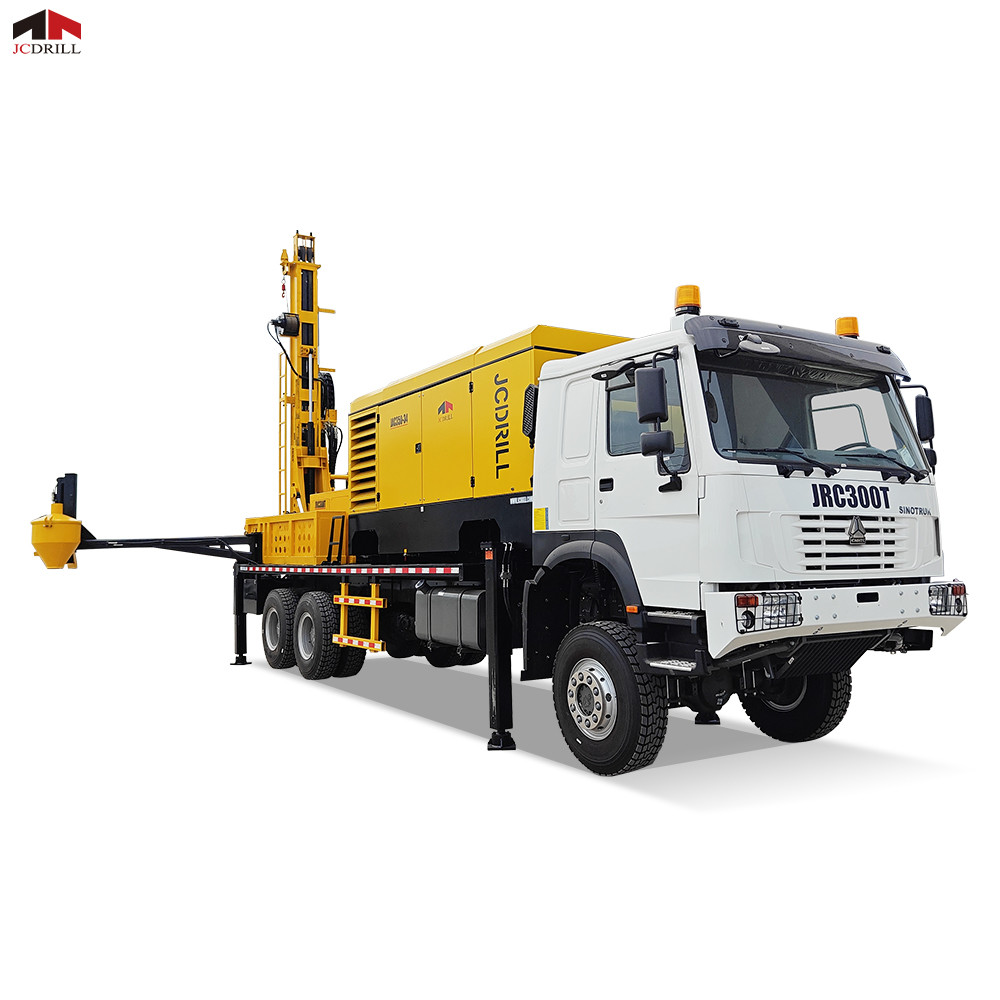 New Model Air Pneumatic Truck Mounted Surface Reverse Circulation Mineral Exploration Drilling Rig