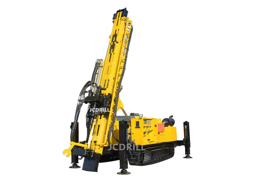 300 Meters CUMMINS Multipurpose Rock RC Drilling Rig