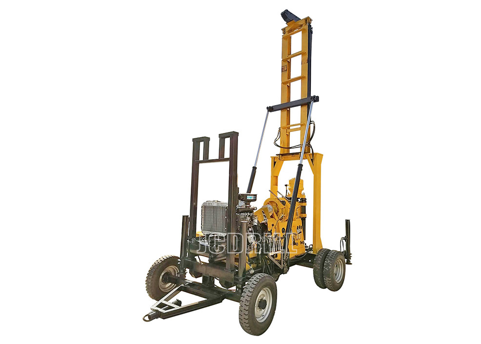 Small Spline Vertical Portable Water Drilling Machine Diamond 400m