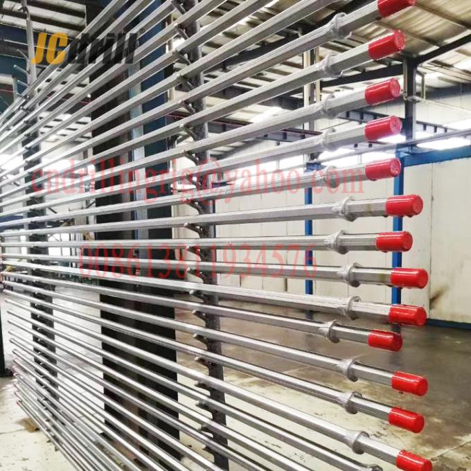 Carbon Steel Quarry Integral Rock Drill Rods / Integral Drill Steel ...