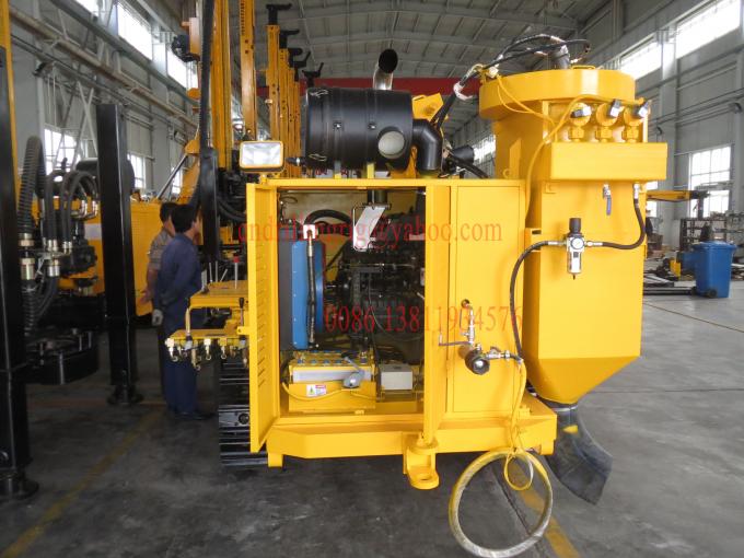 Hydraulic 40m Depth Rock Drilling Rig Blasting Machine