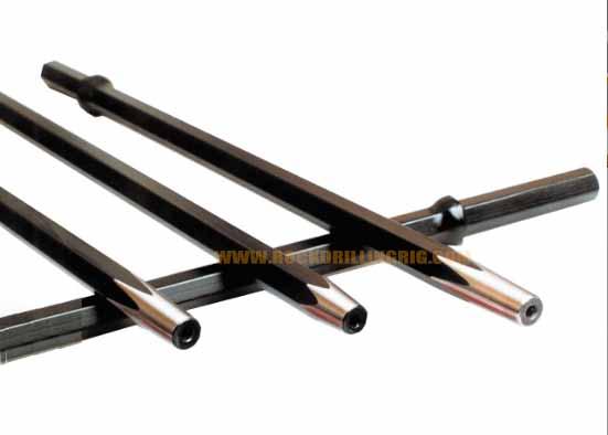 H22 H25 Tapered Rock Drill Rods With 108mm 159mm Shank 7 11 12 Degree