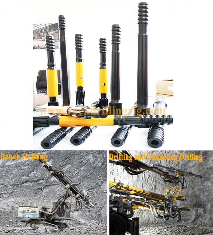 T51 - 565 Mm Shank Adapter Rock Drill Rods For Atlas Copco Cop 1840HE ...