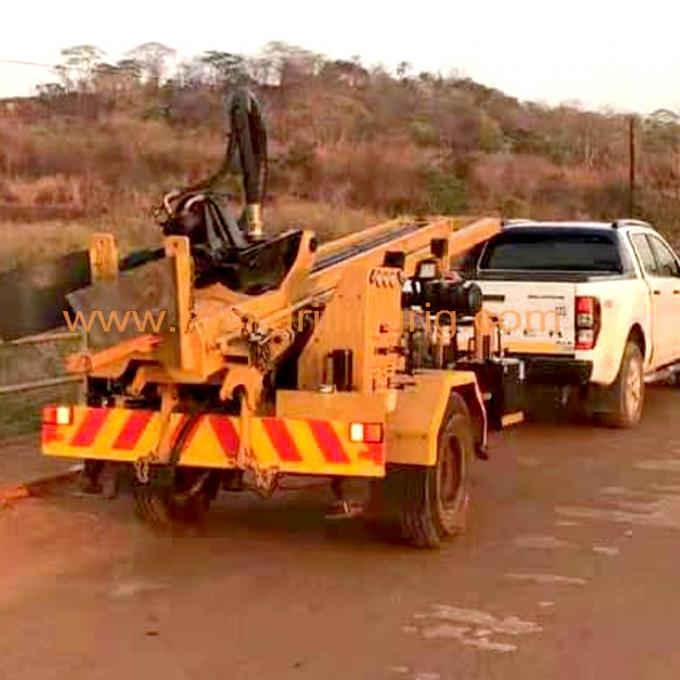2300r/Min 80 Rpm Hydraulic 89mm Trailer Mounted Drill Rig
