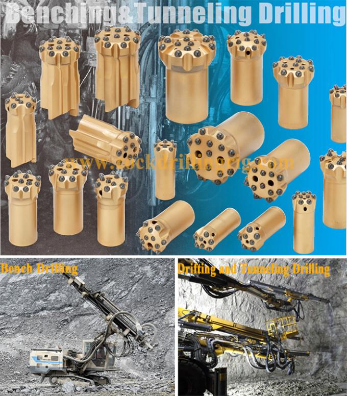 Top Hammer Button Drill Bits