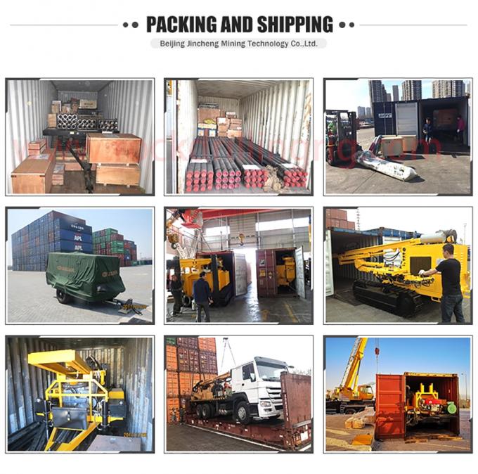 20m Depth Mining 4KW DTH Engineering Drilling Rig