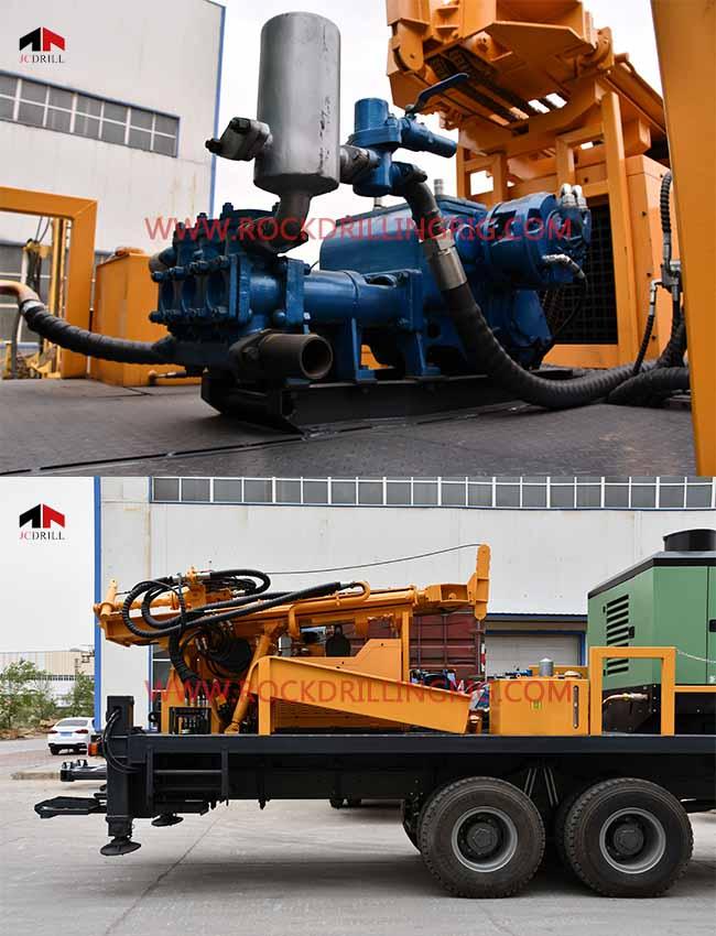 Deep 300m Truck Mounted Water Well Drilling Rig For Water Project