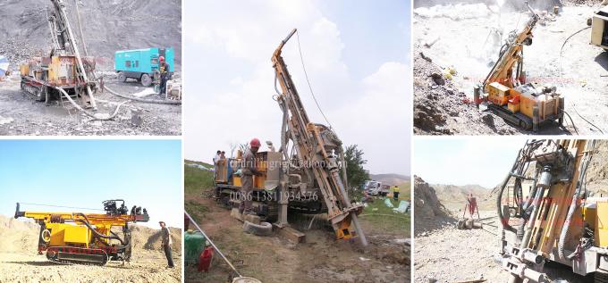 500m Hydraulic Dth Track Mounted Reverse Circulation RC Drilling Rig