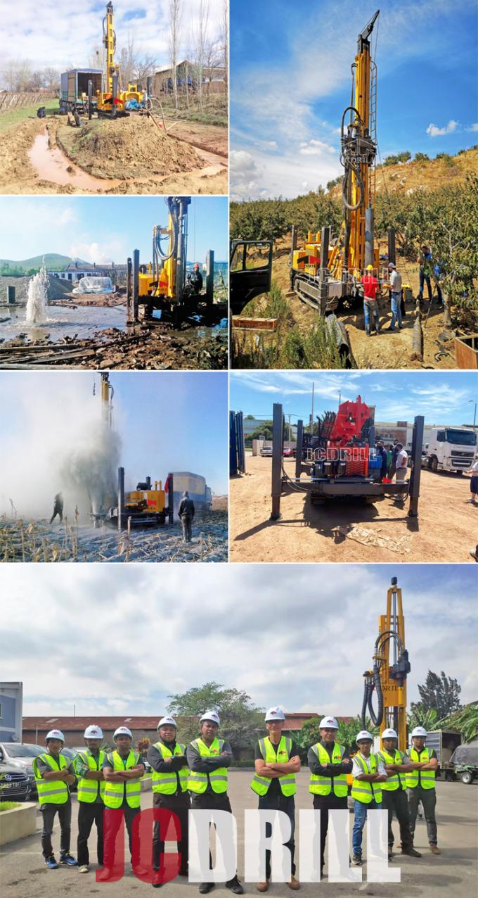 CWD200 Larger Torque Crawler Mounted Drill Rig Machine