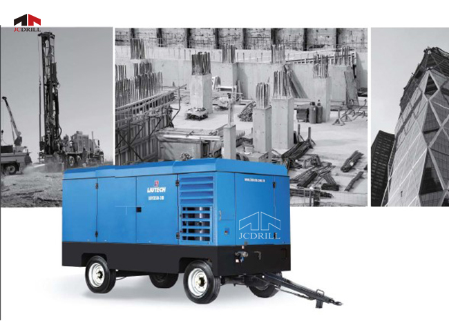 High Efficiency 5 Ton Portable Screw Air Compressor