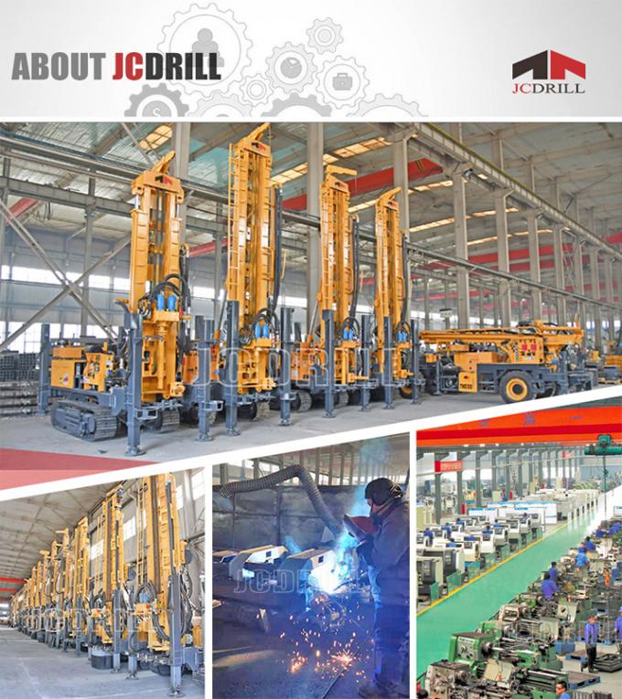 75mm Trailer Mounted Water Well Drilling Rigs Diamond Vertical Spindle ...