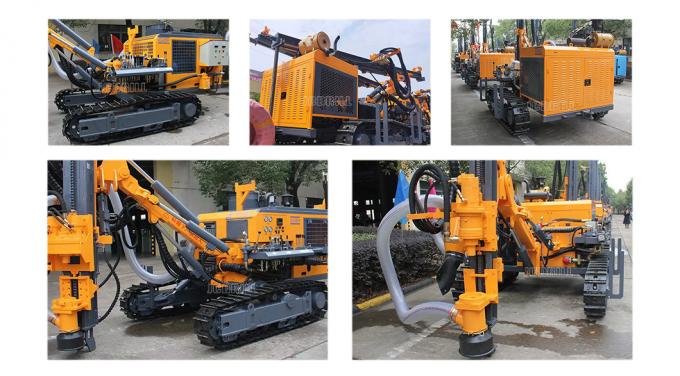Downhole Drilling Rig For Mining Blasting Hole Integrated Dth Mounted ...